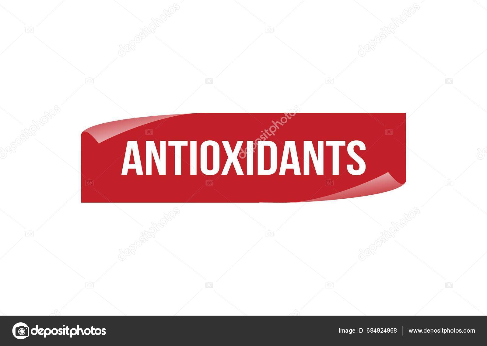 Antioxidants Red Ribbon Label Banner Open Available Now Sign ...