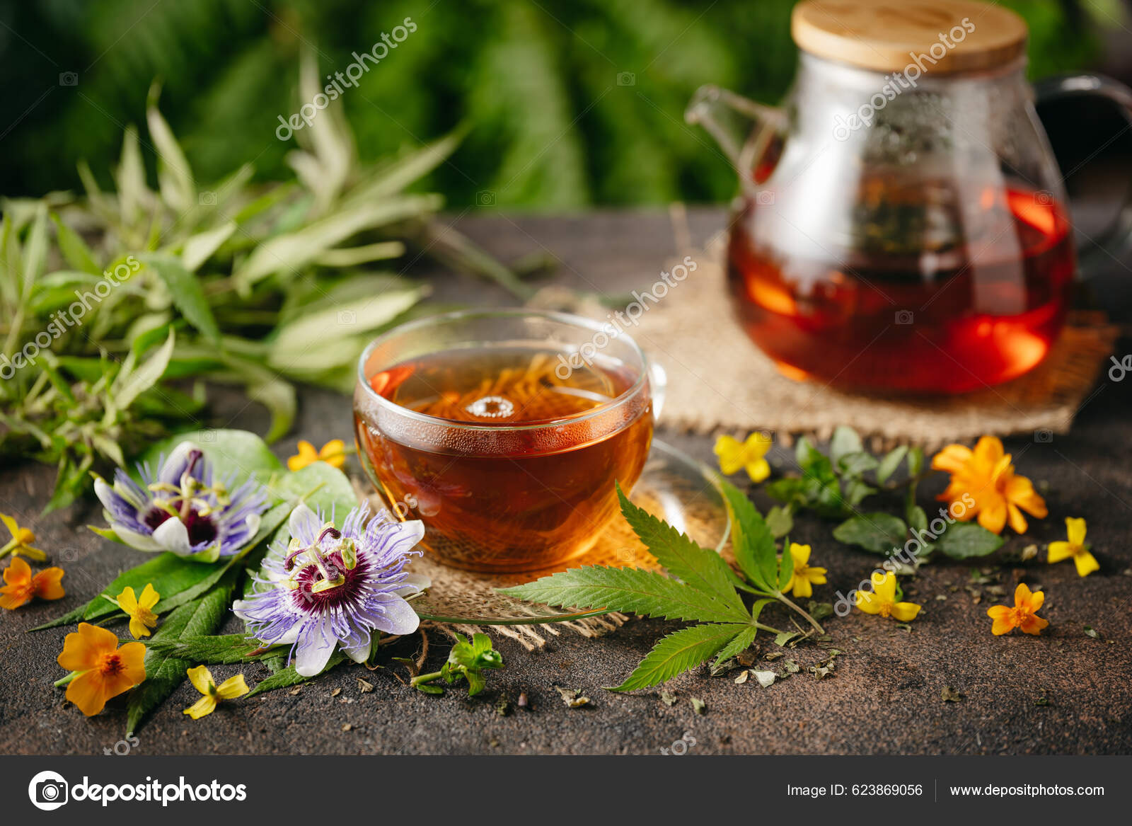 Passion Flower Tea Leaves