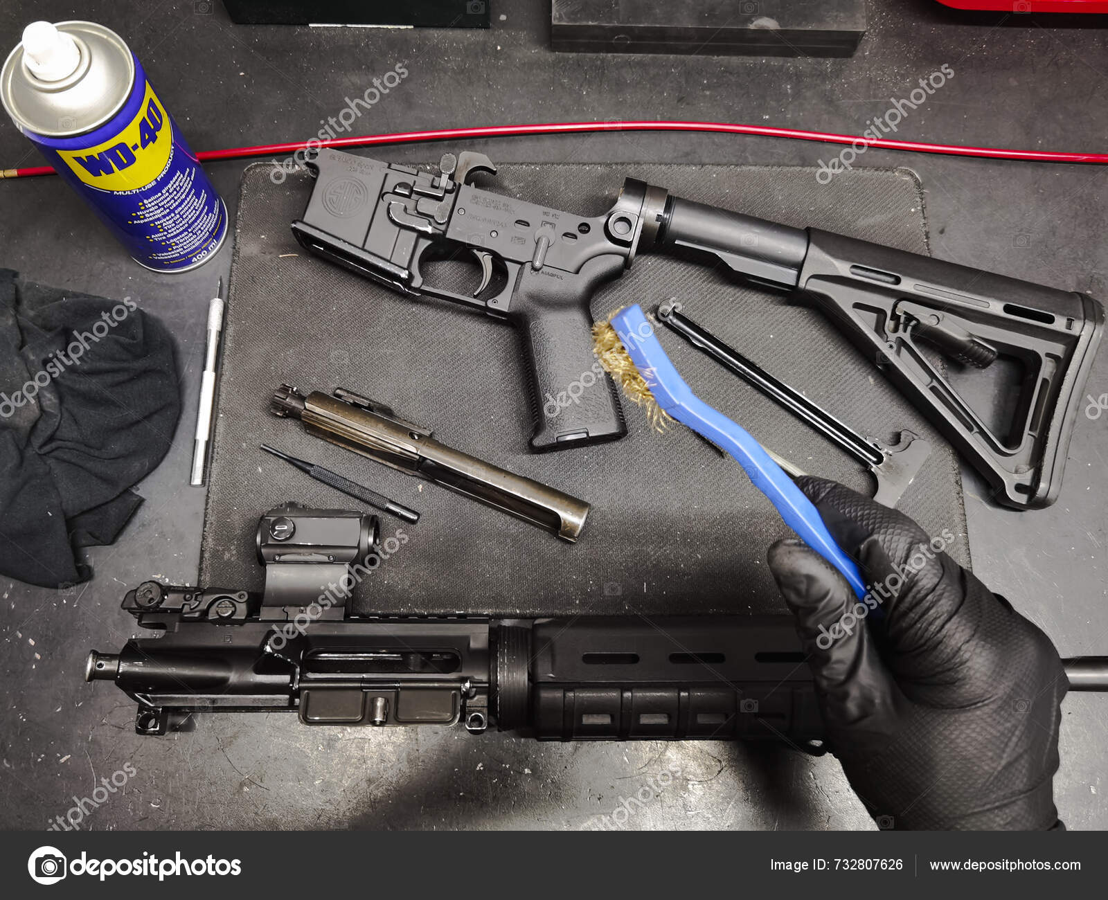 Baltic States July 2024 Cleaning Repairing Weapons Disassembled Ar15 ...