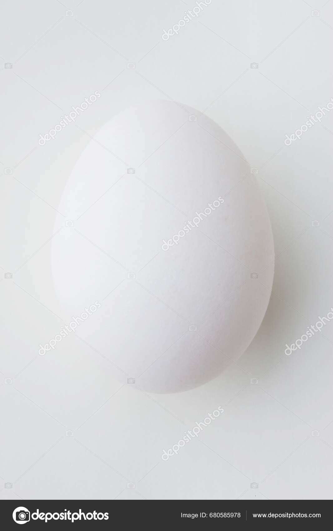 White Egg White Background — Stock Photo © Paylessimages #680585978
