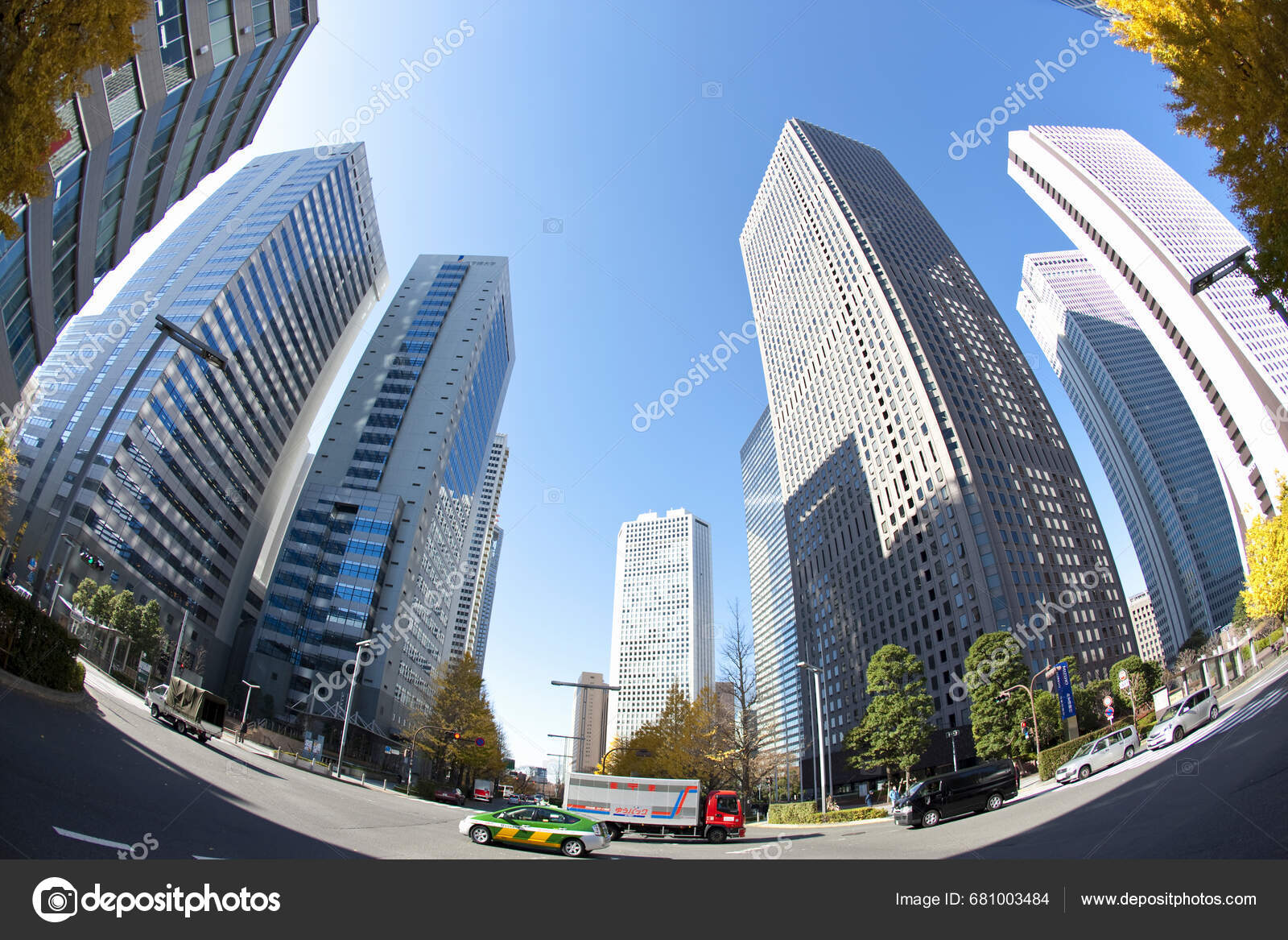 Modern Cityscape Buildings Tokyo Japan — Stock Editorial Photo ...