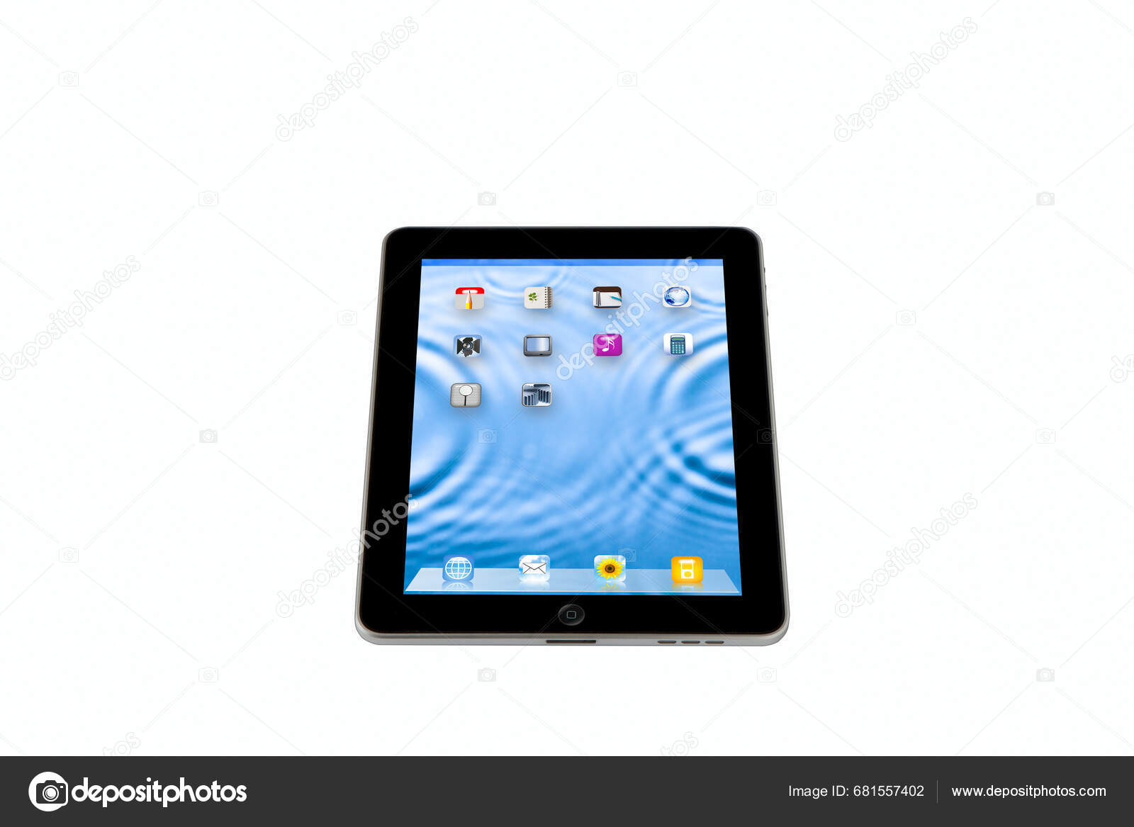 Tablet Close Background — Stock Photo © Paylessimages #681557402