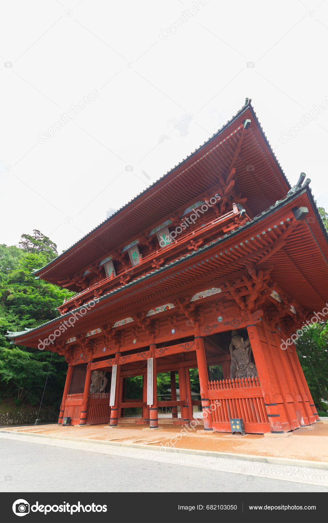 Daimon Gate Ancient Entrance Koyasan Wakayama — Stock Editorial Photo ...