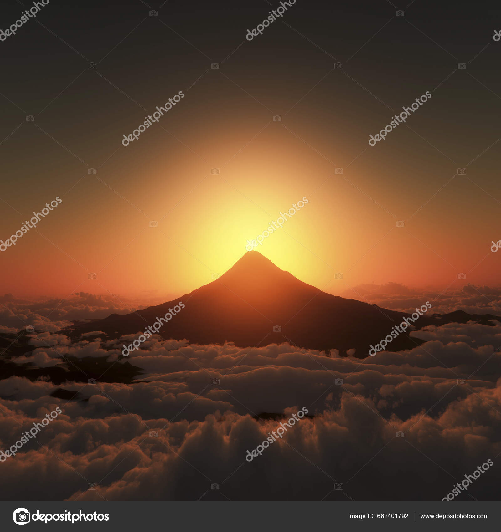 Sunrise Mount Fuji — Stock Photo © Paylessimages #682401792
