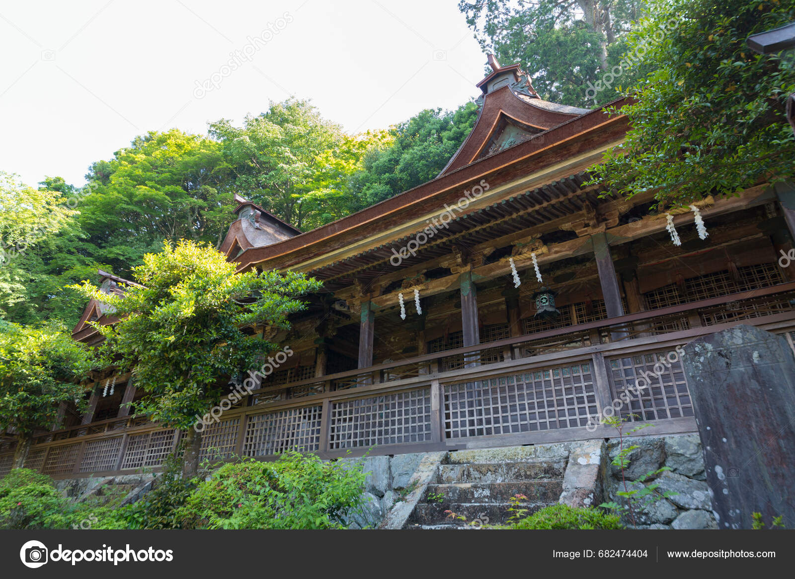 Dramatic View Ancient Japanese Shrine — Stock Photo © Paylessimages ...