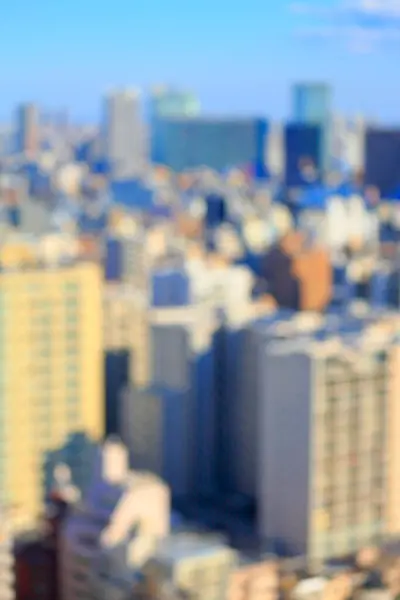 Rainbow Bridge Odaiba Tokyo Japan Blurred Background Stock Photo by ...