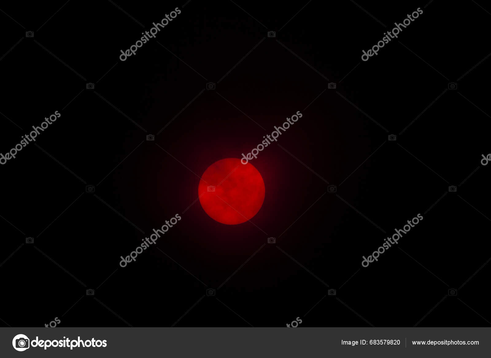 Red Glowing Astronomical Object Betelgeuse Red Supergiant Star One ...