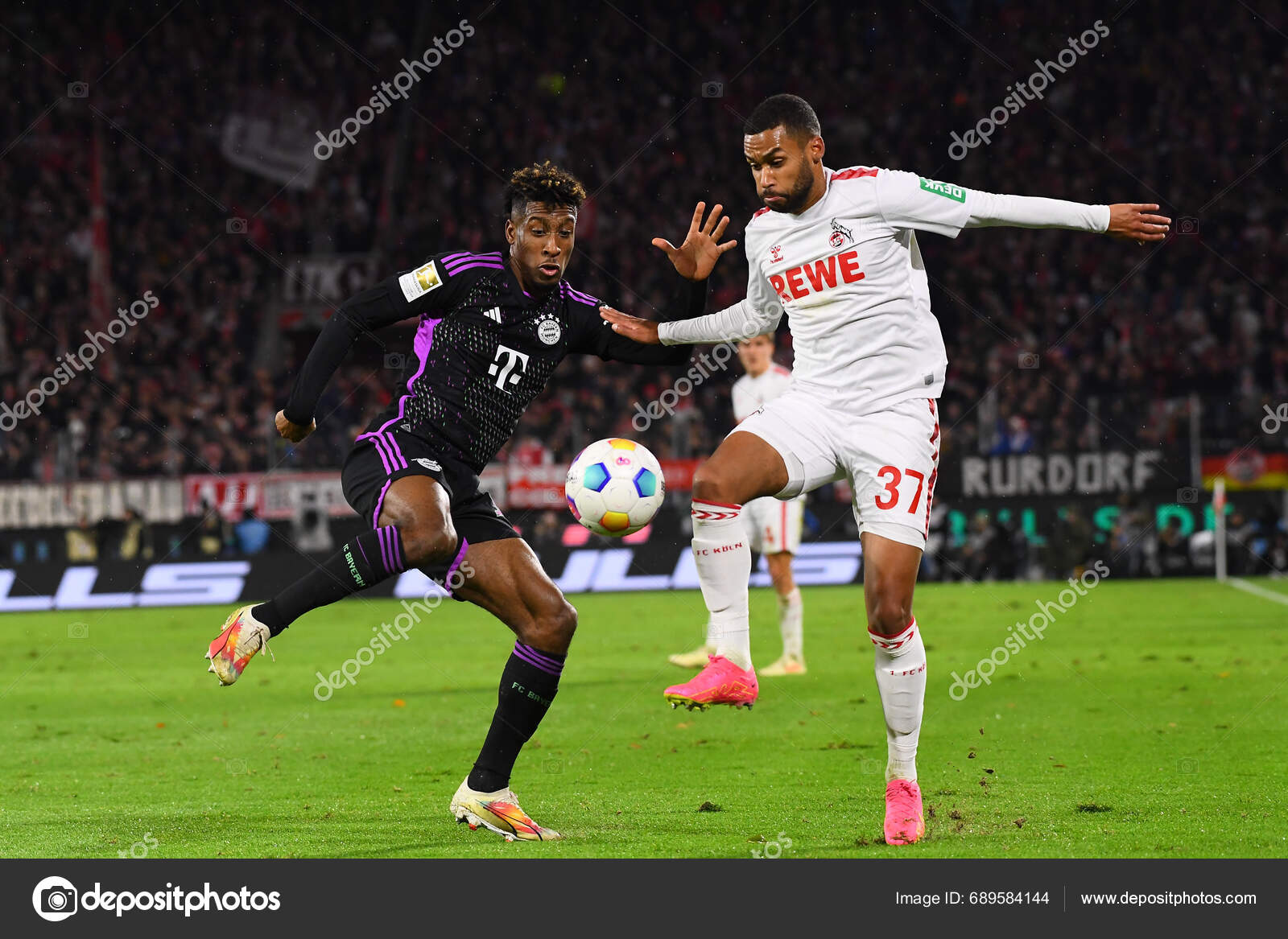 Cologne Germany November 2023 Kingsley Coman Linton Maina Football ...