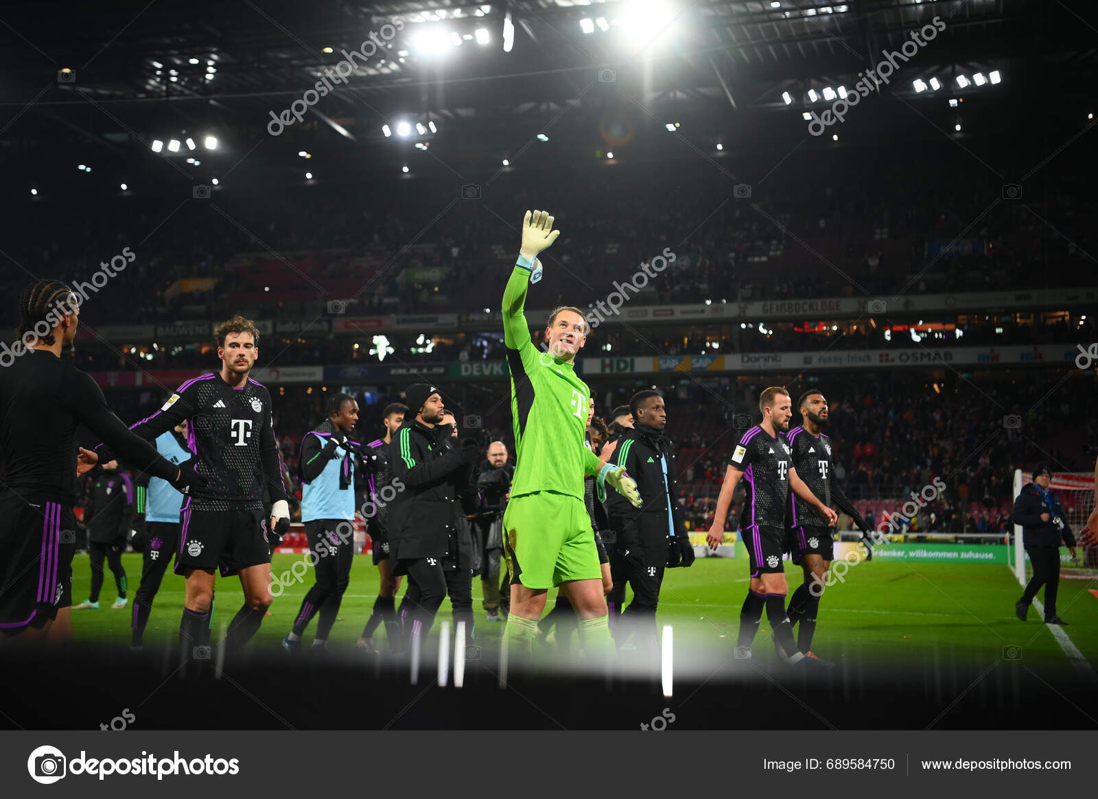 Cologne Germany November 2023 Manuel Neuer Football Match Bundesliga ...