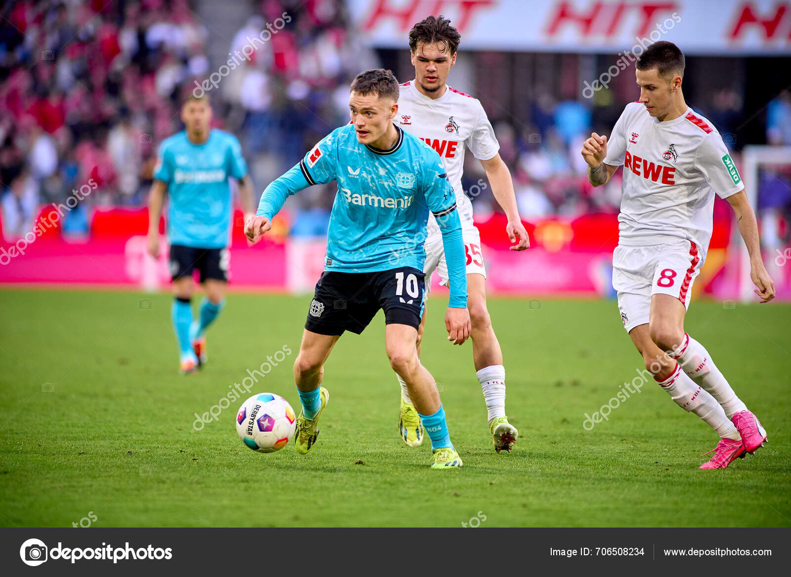 Cologne Germany March 2024 Florian Wirtz Football Match Bundesliga ...