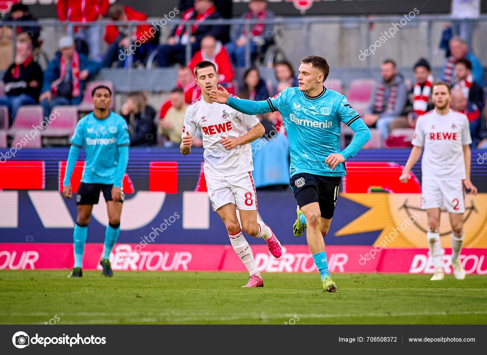 Cologne Germany March 2024 Florian Wirtz Football Match Bundesliga ...