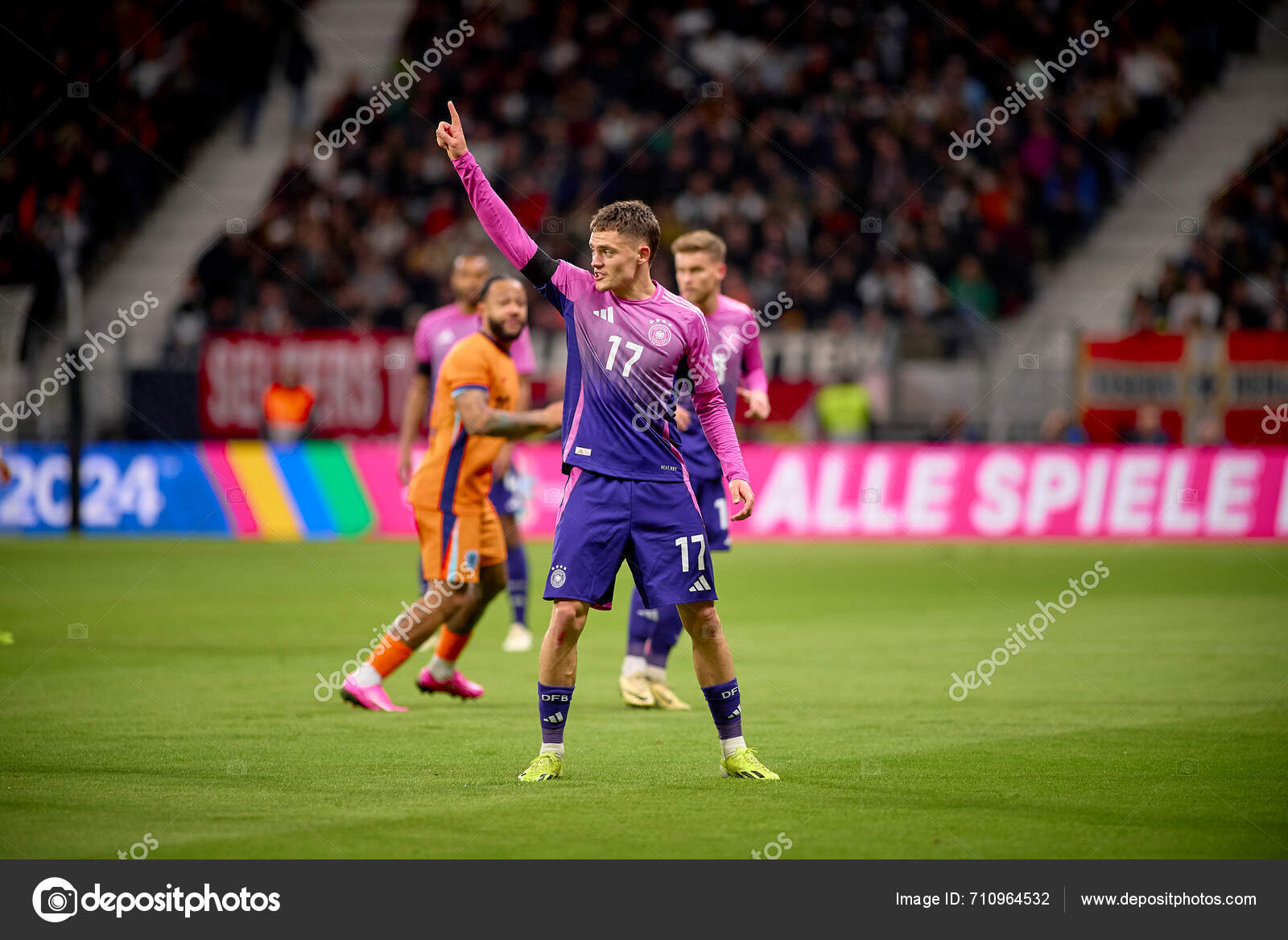 Frankfurt Germany March 2024 Florian Wirtz Friendly Football Match ...