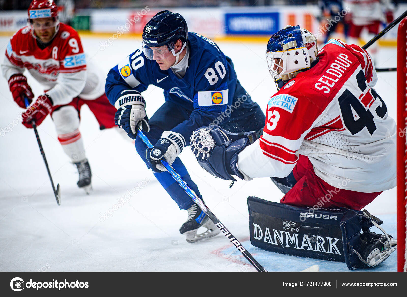 Prague Czech Republic May 2024 Game Iihf 2024 Ice Hockey — Stock ...