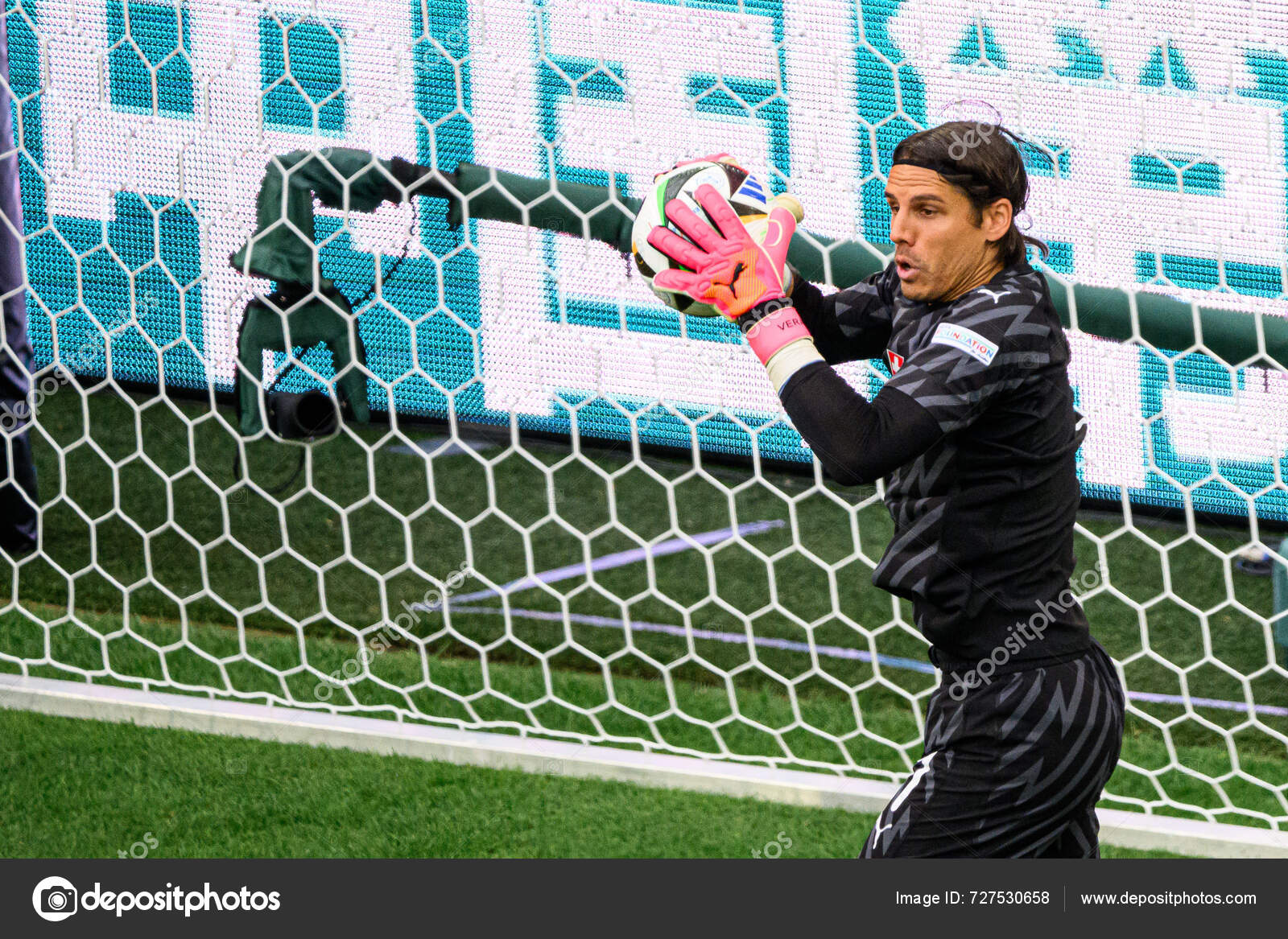 Cologne Germany June 2024 Yann Sommer Football Match Euro 2024 — Stock ...