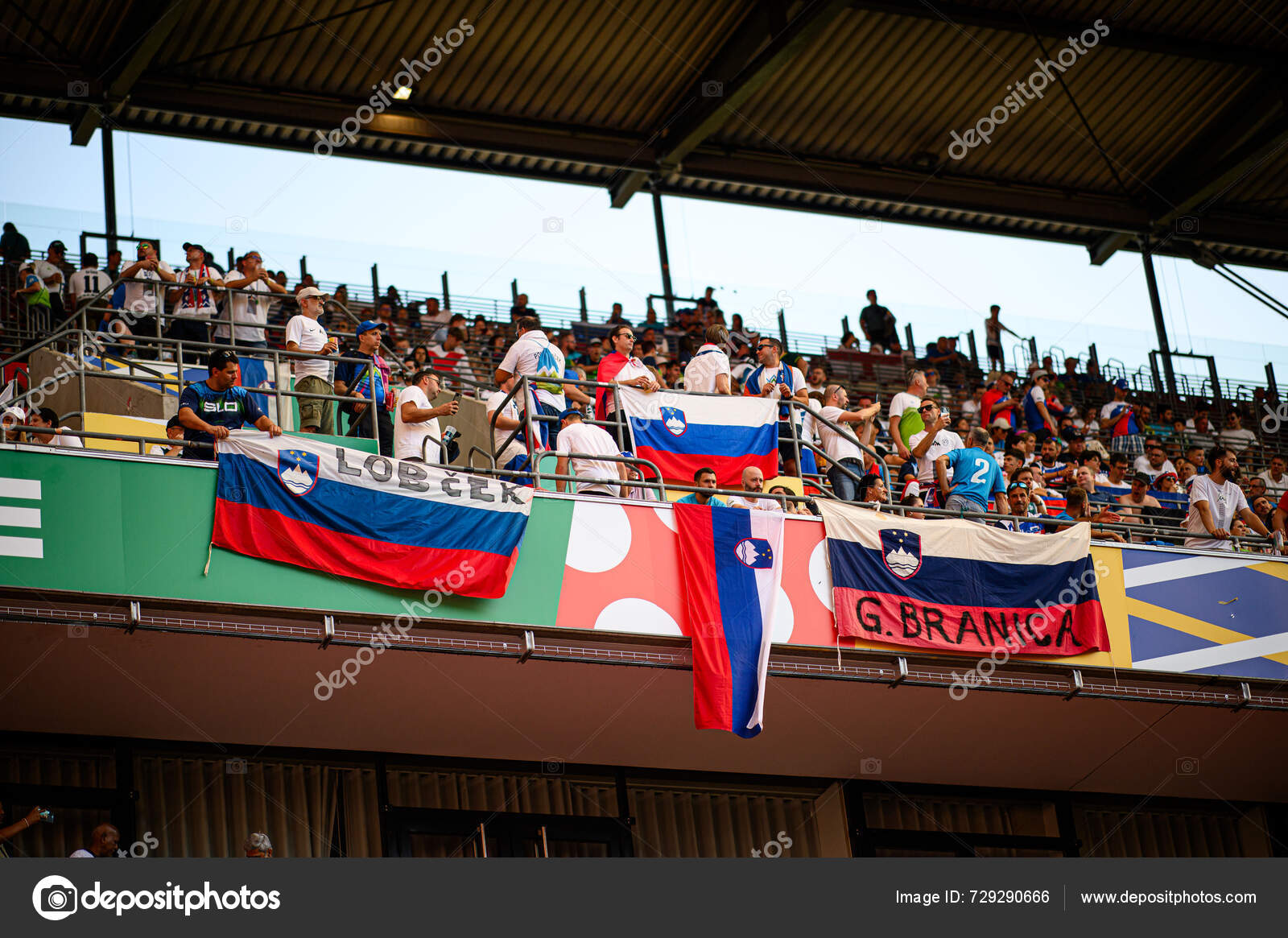Cologne Germany June 2024 Football Match Euro 2024 England Slovenia ...