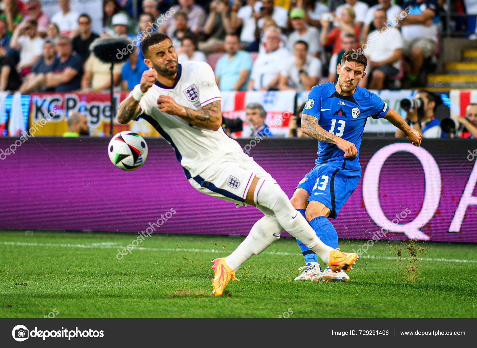 Cologne Γερμανια Ιουνιου 2024 Erik Janza Ποδοσφαιρικός Αγώνας Euro 2024 ...