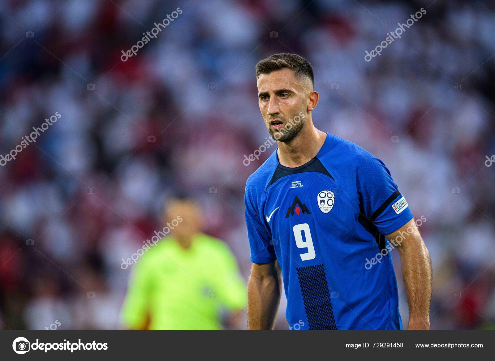 Cologne Germany June 2024 Andraz Sporar Football Match Euro 2024 ...