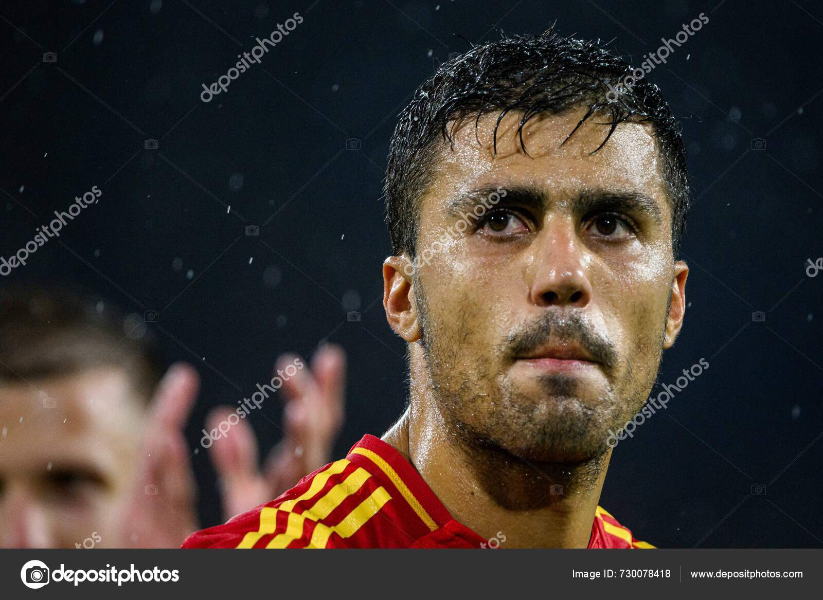 Cologne Germania Giugno 2024 Rodri Partita Calcio Euro 2024 Spagna ...