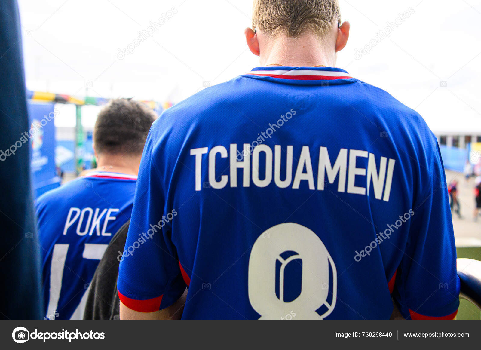 Düsseldorf Juli 2024 Fanfest Das Fußballspiel Der Euro 2024 Frankreich ...