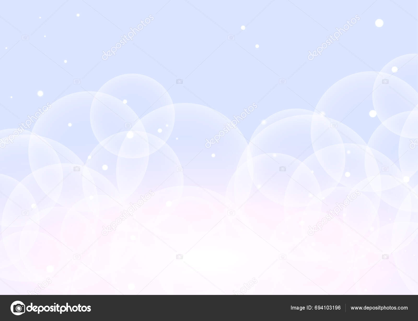 Fondo Azul Pastel Claro Brillo Vector de stock #694103196 de ©fujiwara