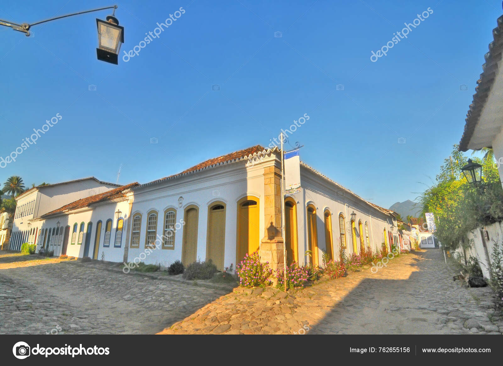 Old Streets Paraty Parati Well Preserved Portuguese Colonial Brazilian ...