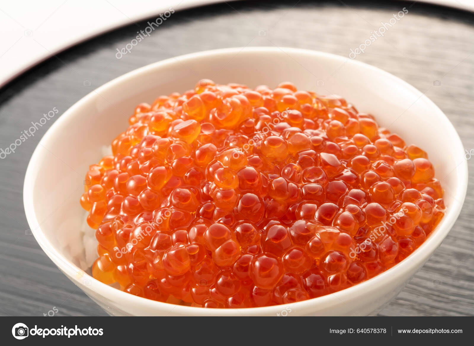 Salmon Roe Marinated Soy Sauce — Stock Photo © keiphoto #640578378