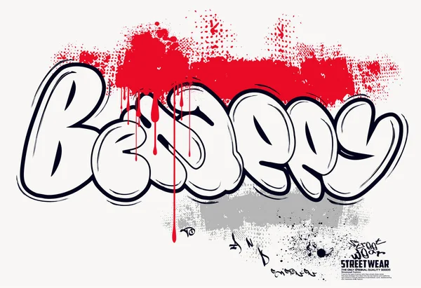 The Name Rebecca In Graffiti