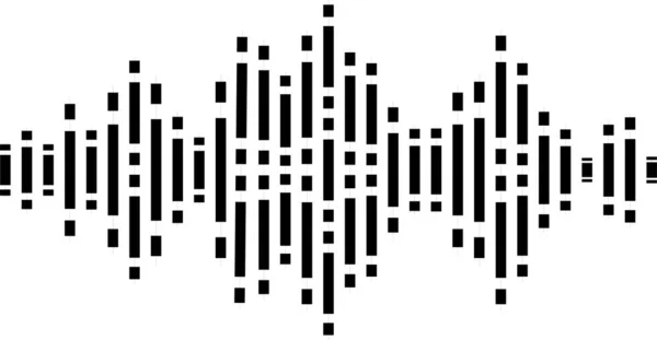 Radio Wave Line Icon Monochrome Simple Sound Wave Isolated Transparent ...