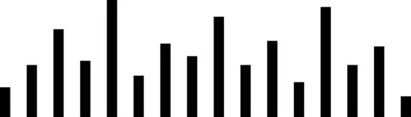 Radio Wave Line Icon Monochrome Simple Sound Wave Isolated Transparent ...