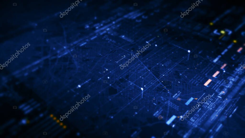 Pantalla de visualización frontal de interfaz de usuario gráfica de ...