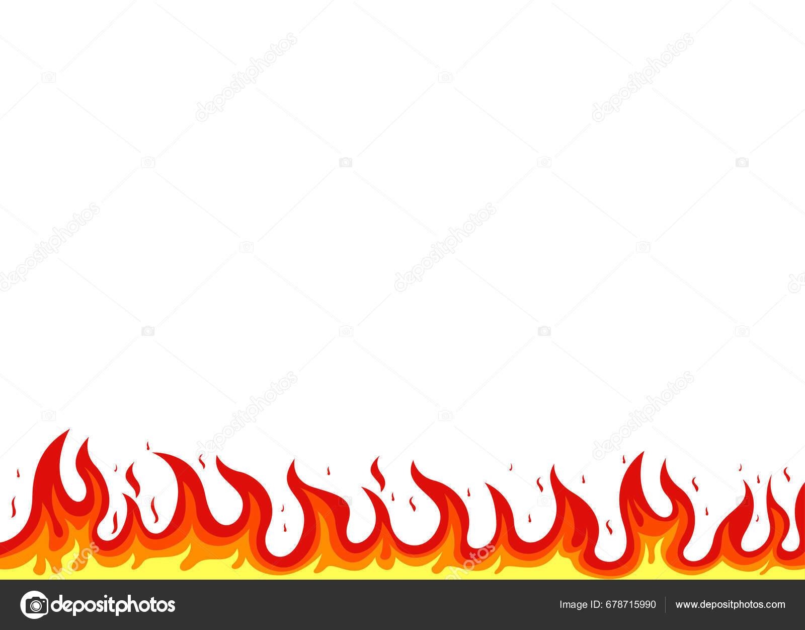 Fire Flame Background Vector Stock Vector by ©BamSparkyu 678715990