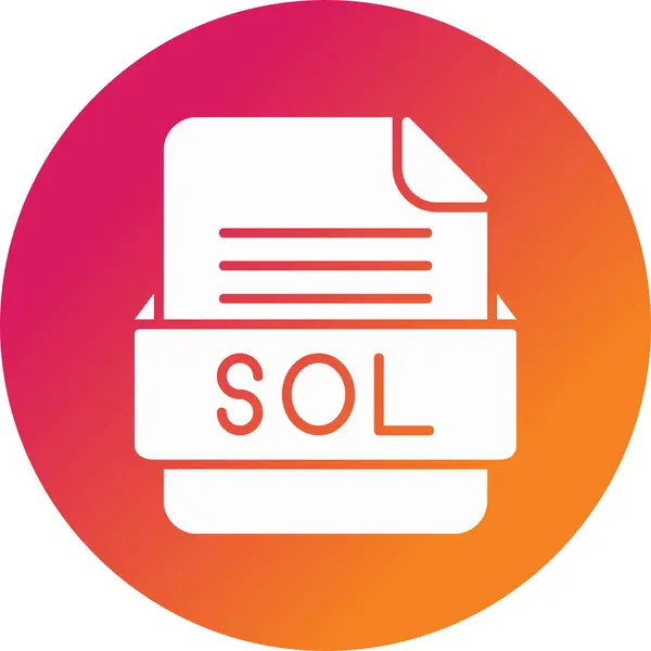 Sol File Format Vector Icon Stock Vector by ©Robert-Angle 690895026 Sol File Format Vector Icon Stock Vector by ©Robert-Angle 690895026