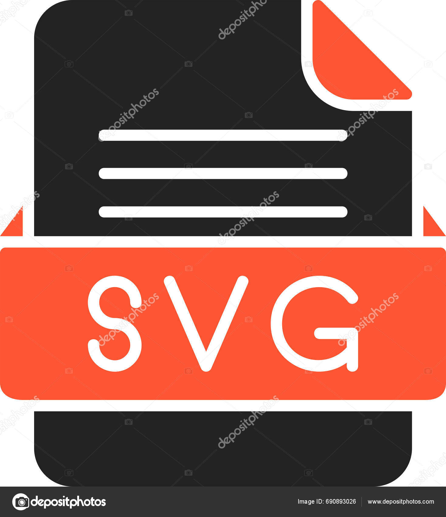 Svg File Format Vector Icon Stock Vector by ©Robert-Angle 690893026 Svg File Format Vector Icon Stock Vector by ©Robert-Angle 690893026