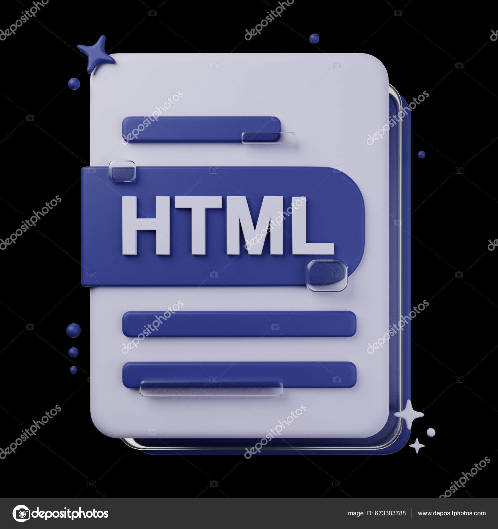 File Format Icon Pack Illustration Html File Format — Stock Photo © sayyidcreative #673303788