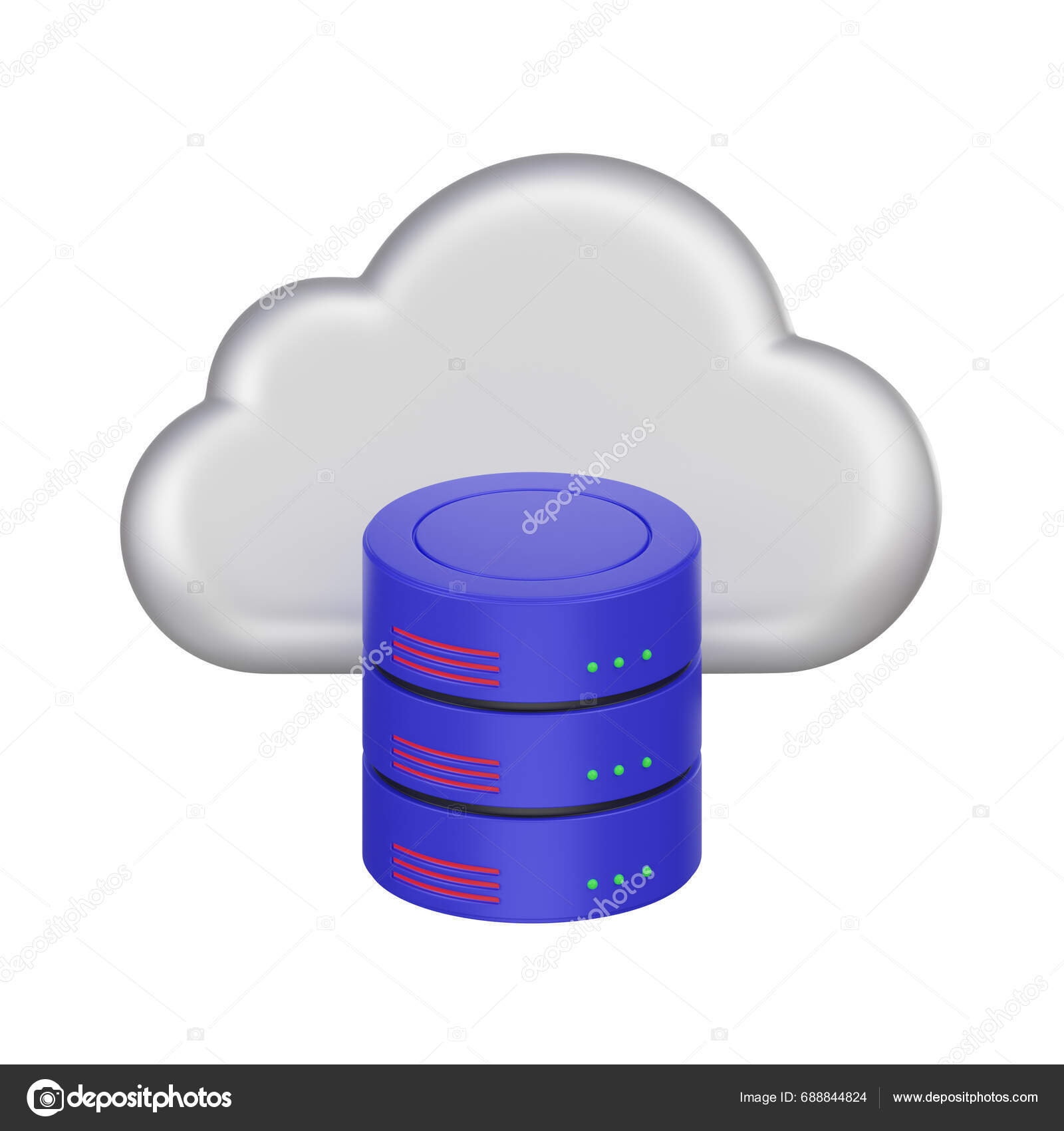 Elevate Projects Cloud Database Icon Ideal Web Presentations Tech ...