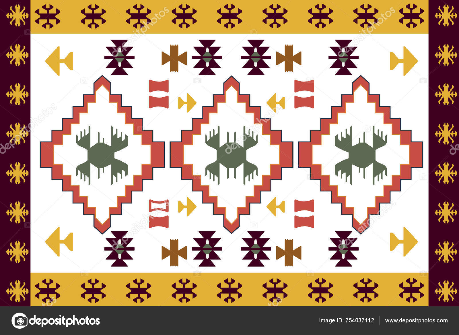 Kilim Carpet Modern Pattern Texture Trending Colors High Resolution ...