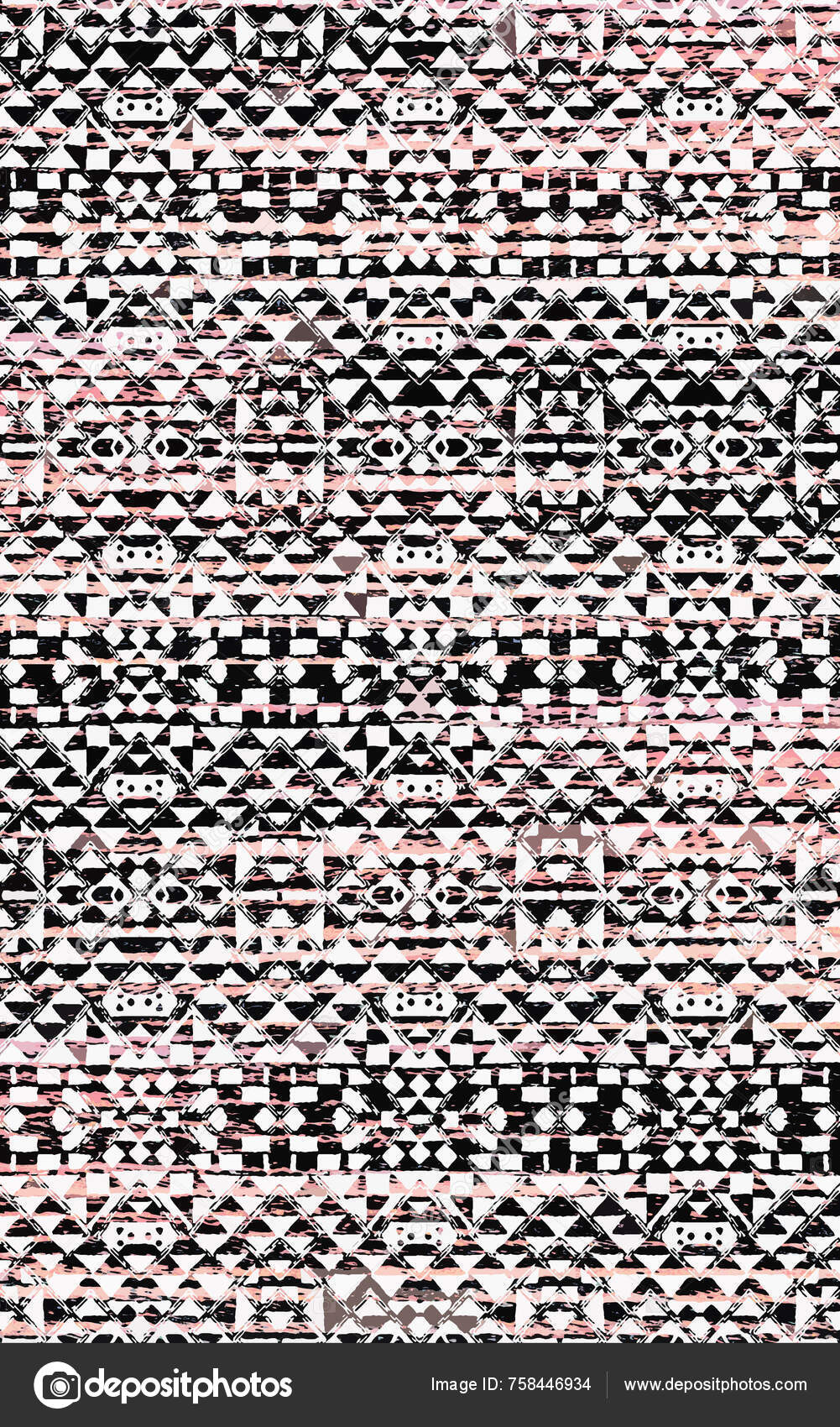 Kilim Aztec Pattern Rugs Carpets Grunge Distressed Texture — Stock ...