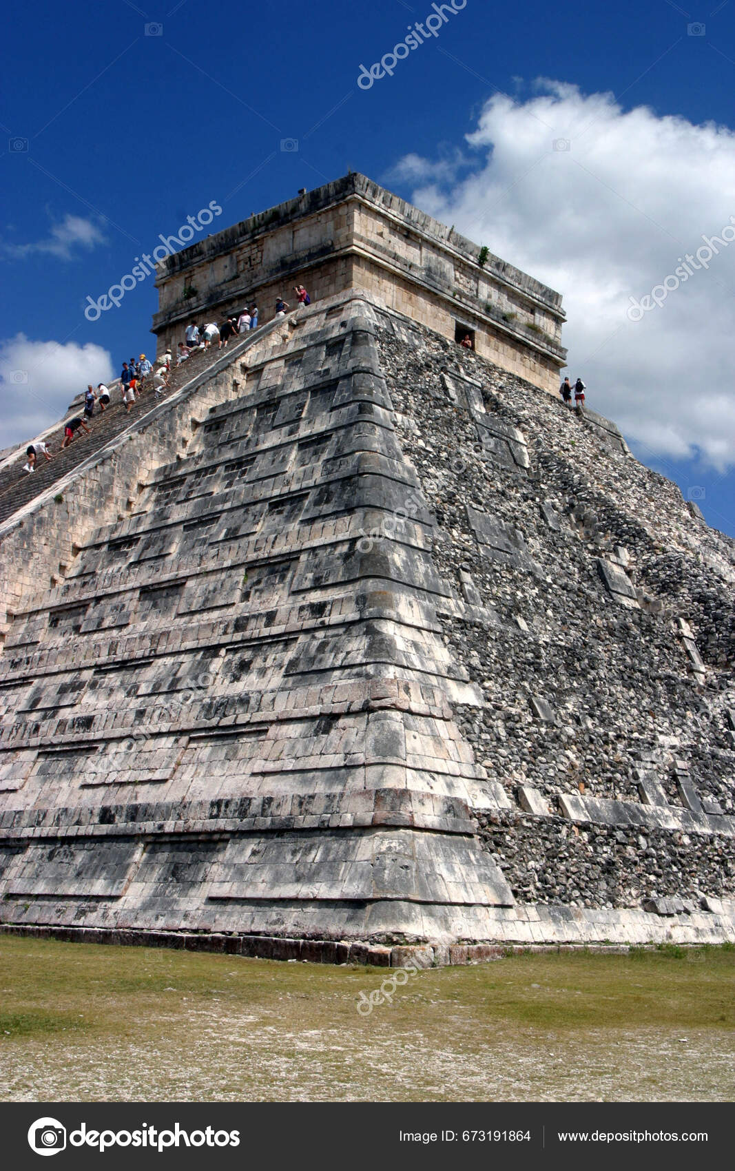 General View Chichen Itza Archaeological Area Symbol Knowledge Place ...