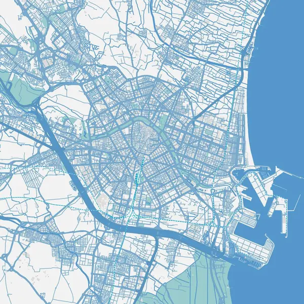 Valencia mapa Vector Images | Depositphotos