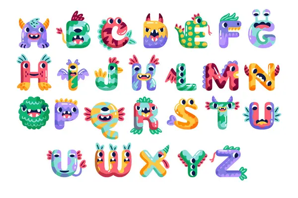 Letter monsters Stock Photos, Royalty Free Letter monsters Images ...