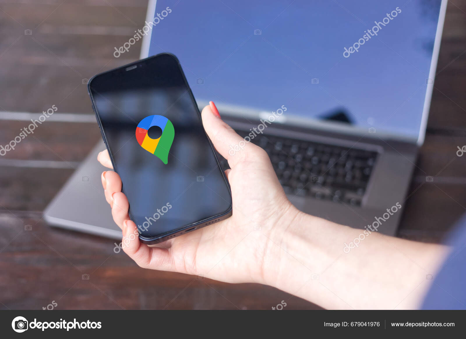 Wroclaw Poland September 2023 Google Maps Logo Web Mapping Platform ...