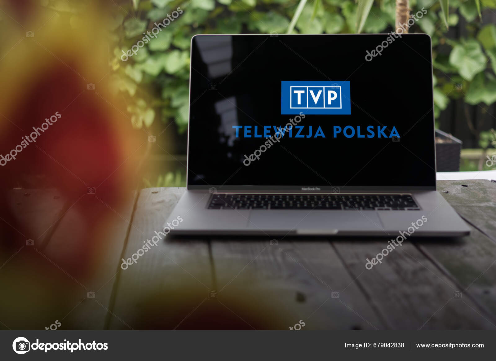 Wroclaw Poland September 2023 Tvp Telewizja Polska Polish Television ...