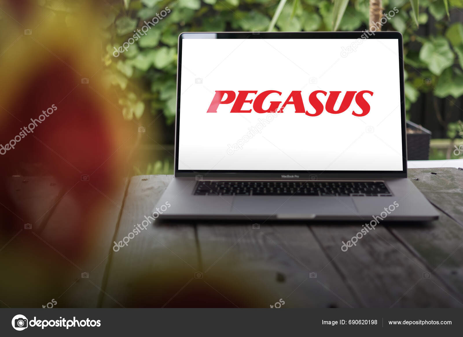 Wroclaw Poland November 2023 Pegasus Airlines Logo Flypgs Turkish Low ...