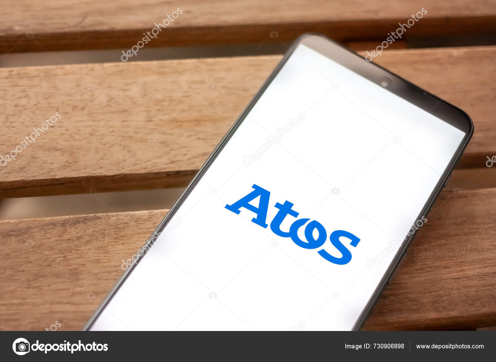 Wroclaw Poland July 2024 Atos Logo Global Leader Digital Transformation ...