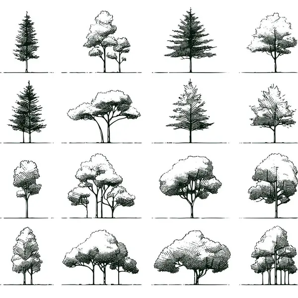 Horizontal trees Stock Photos, Royalty Free Horizontal trees Images ...