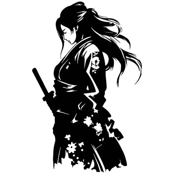 Female samurai Vector Images | DepositPhotos