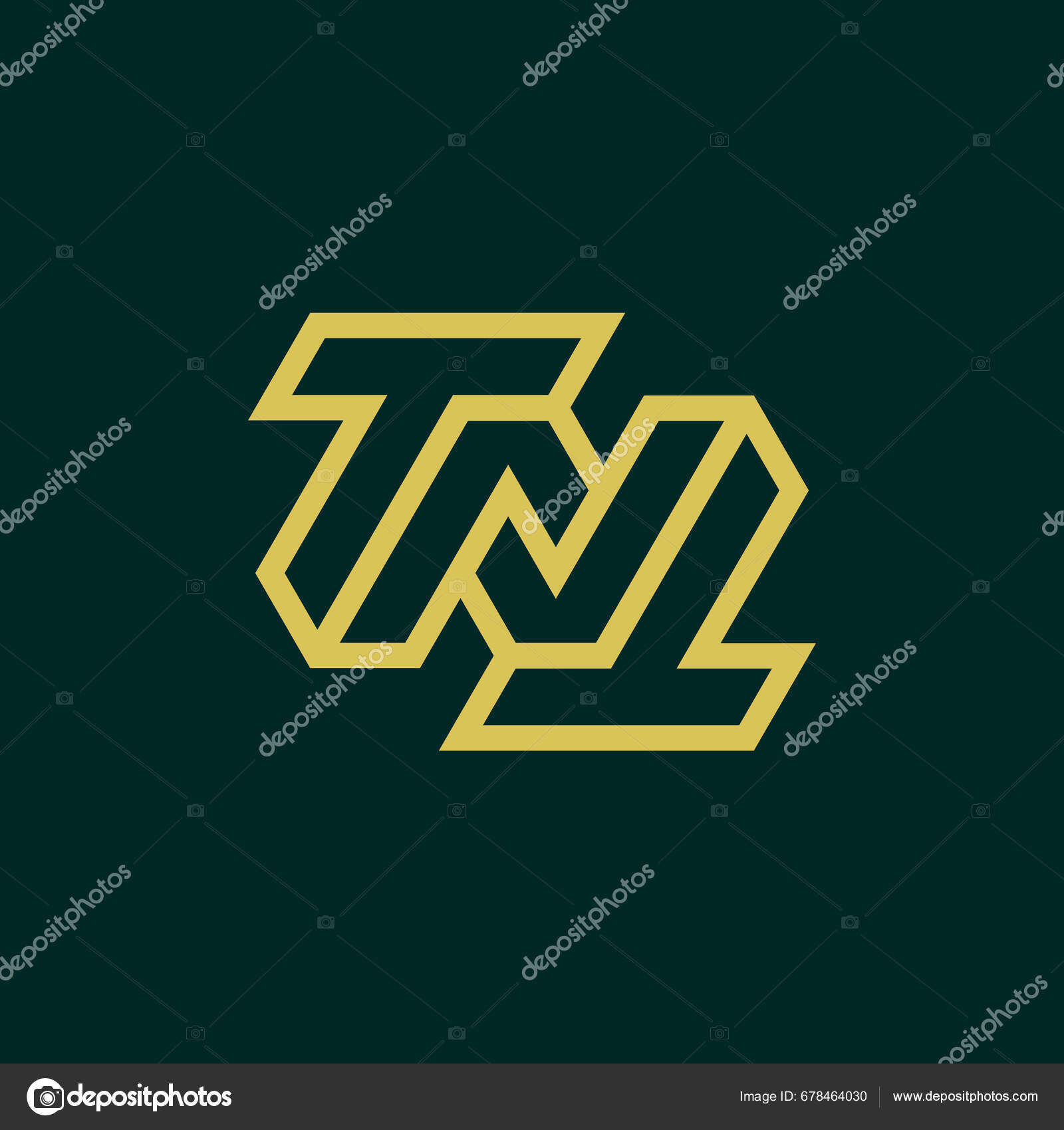 Letra Inicial Logotipo Del Monograma Vector de stock por ©rasagama ...