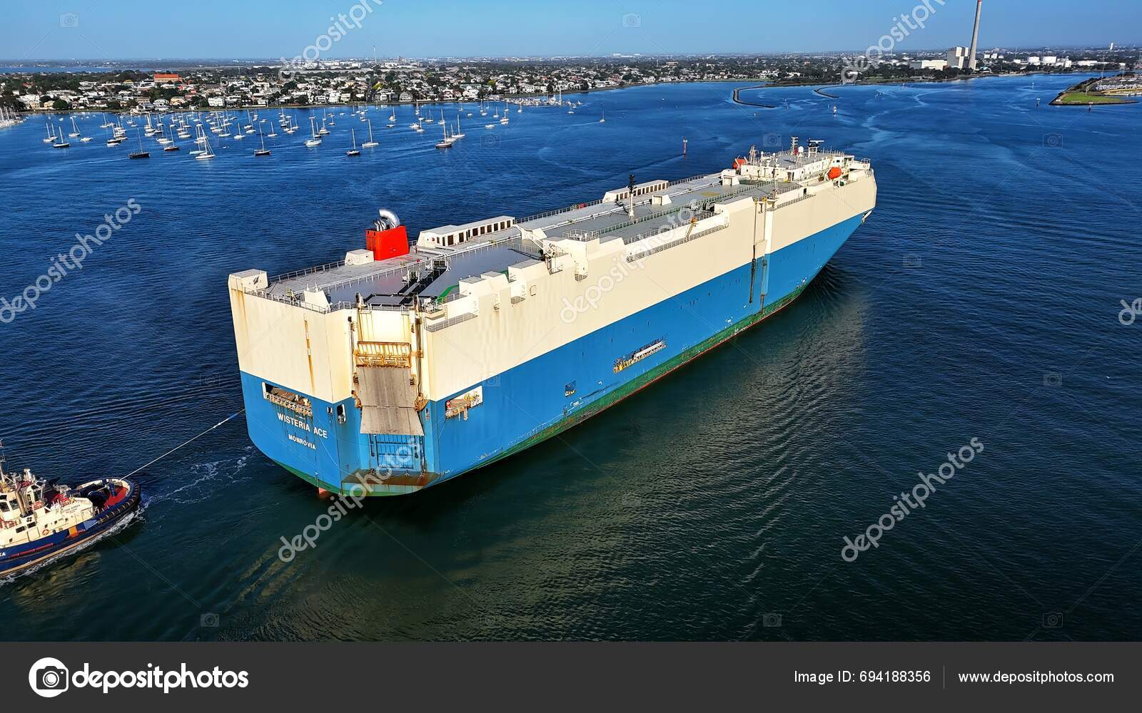 Melbourne Vic Australia Dec 2023 Wisteria Ace Car Roll Roll – Stock Editorial Photo ...