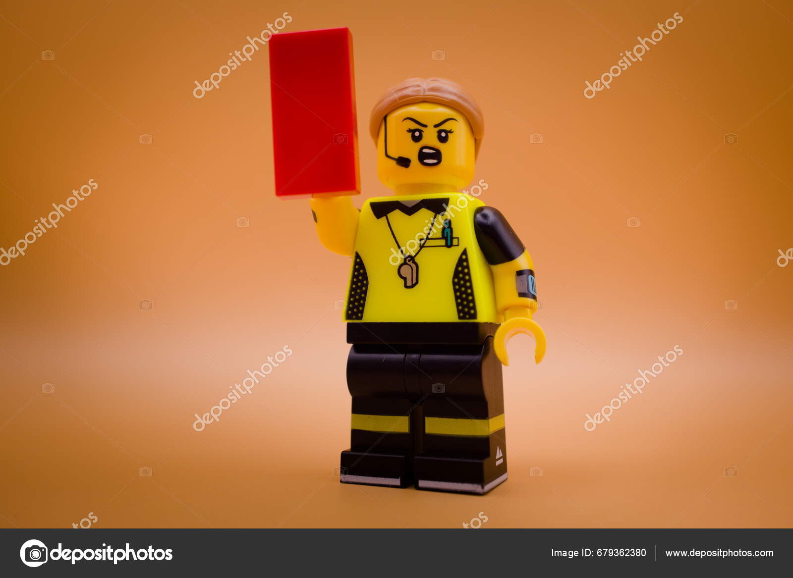 Warsaw Poland September 2023 Fire Building Lego Minifigure All Other ...