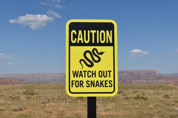 Caution sign with snake symbol Stock Photos, Royalty Free Caution sign ...
